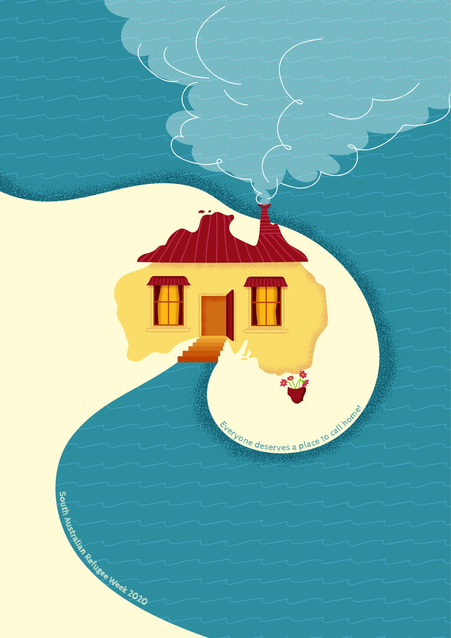 SA Refugee Week Poster Design – Lauren Kathleen