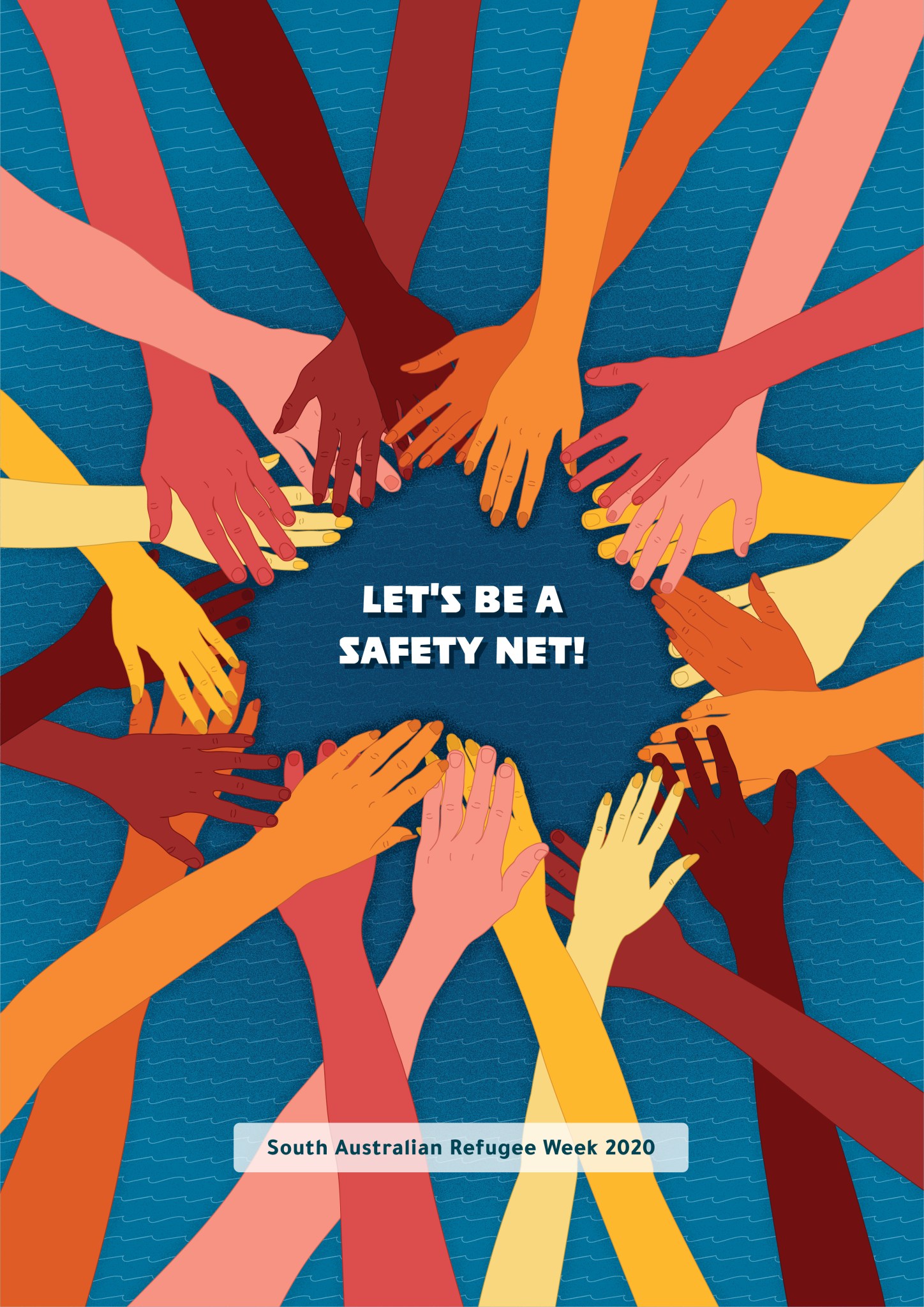 SA Refugee Week Poster Design – Lauren Kathleen